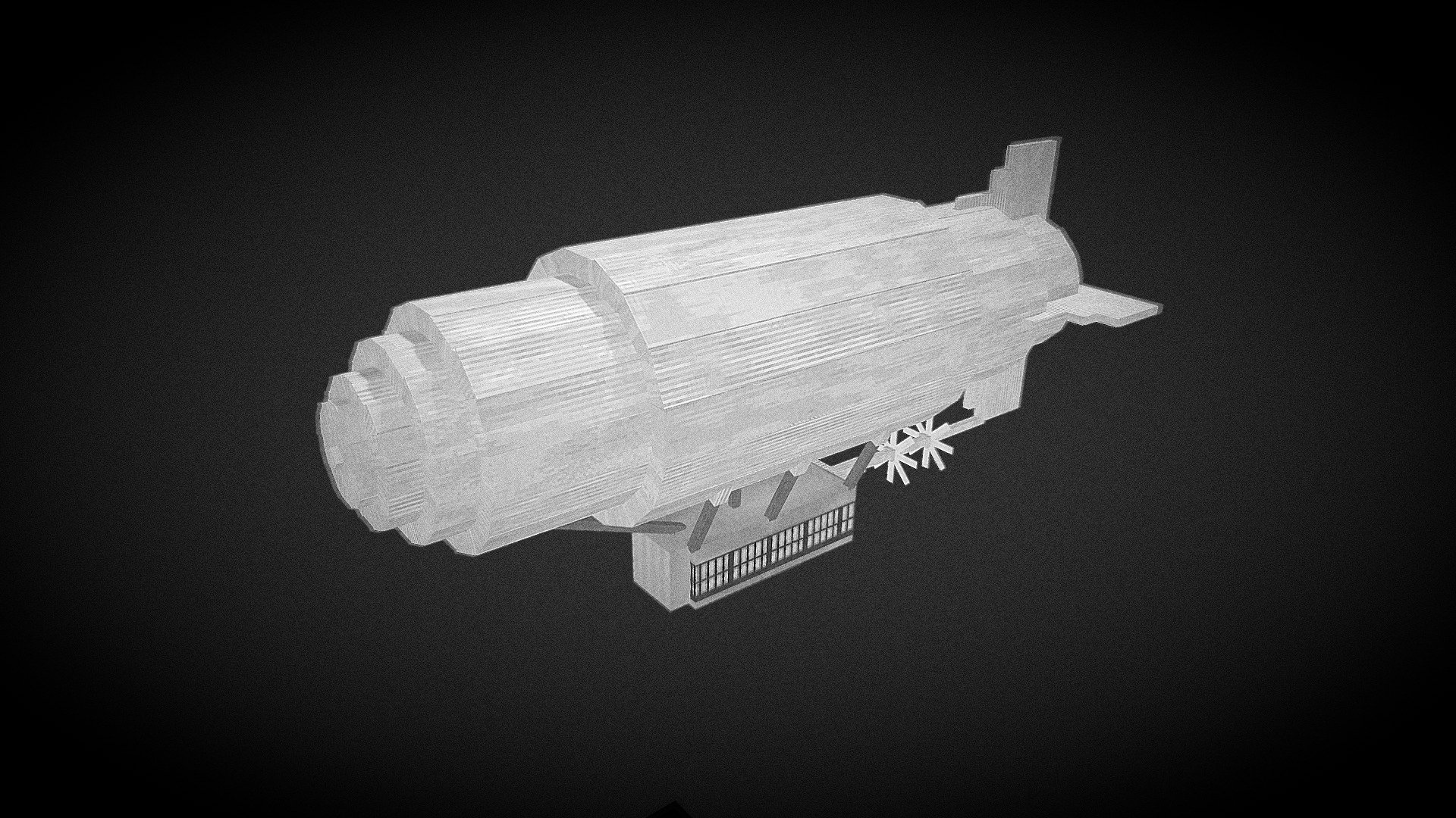 GoldenUHC - Dirigible - Shingeki no Kyojin [SNK] - 3D model by Frayseur ...