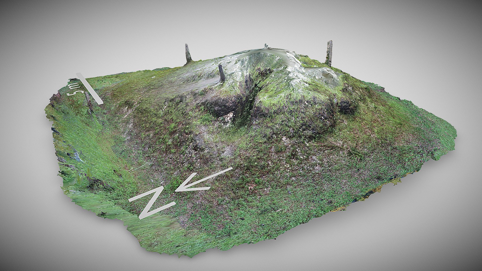 Shell midden: Bukit Kerang Kawal, Bintan - 3D model by UQ School of the ...
