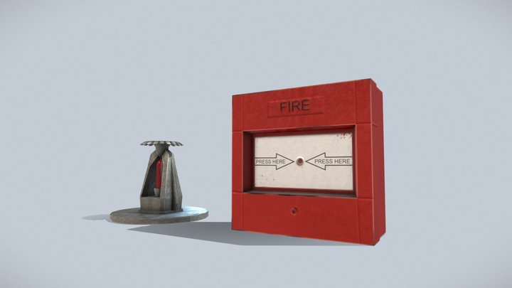 Fire-alarm-system 3D models - Sketchfab
