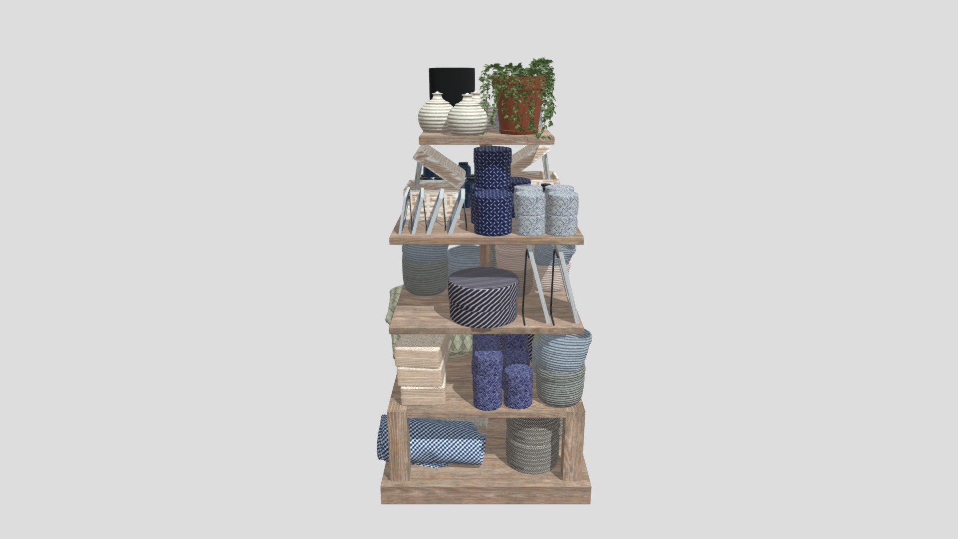store fixtures 6 AM259 Archmodels - Buy Royalty Free 3D model by ...