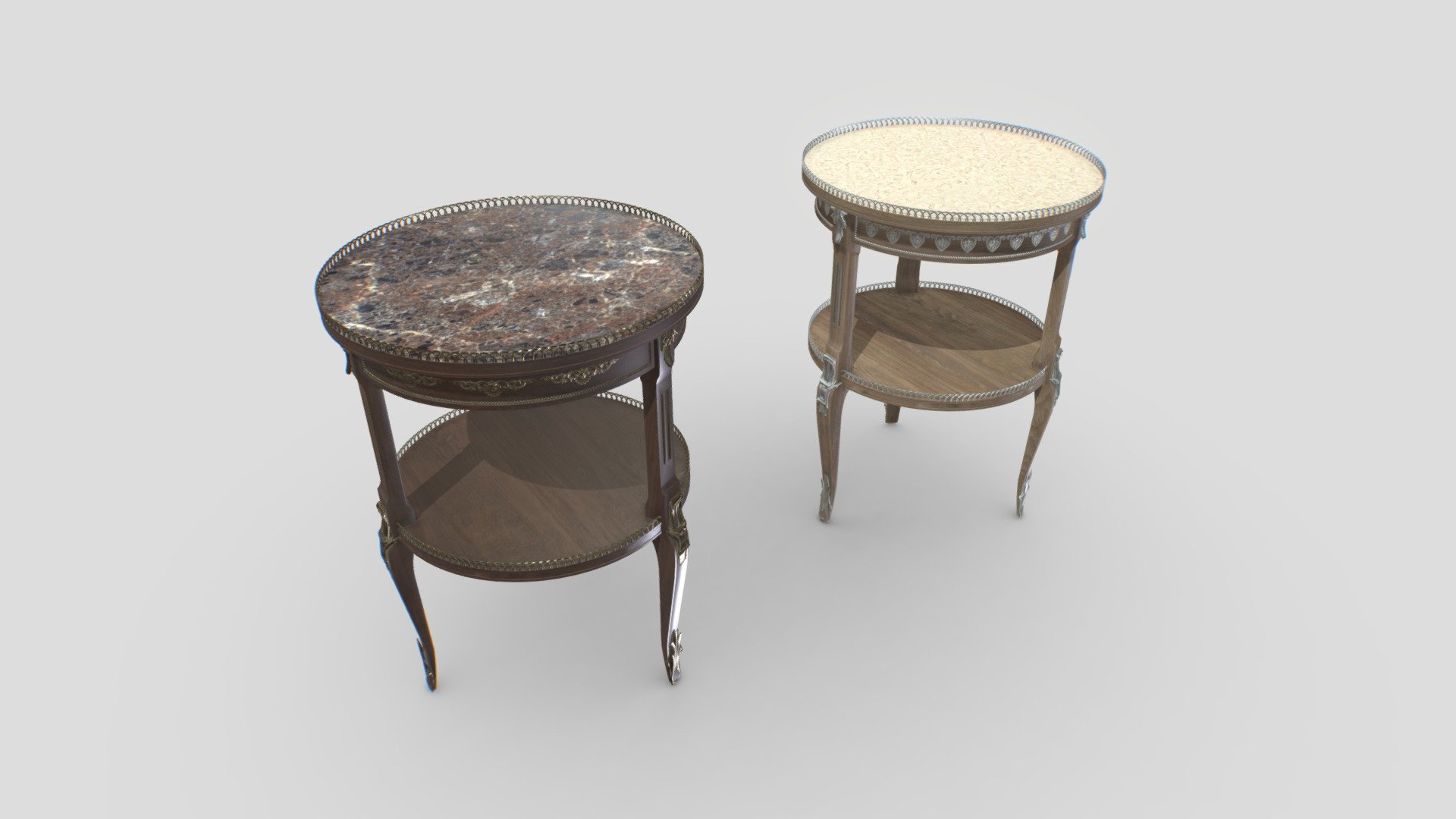 End table pack 2 - Buy Royalty Free 3D model by 32cm [9417df8 ...