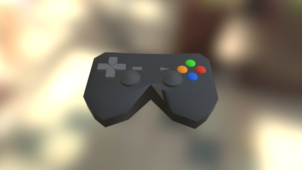 Joystick - Download Free 3D model by rlggut [9418613] - Sketchfab