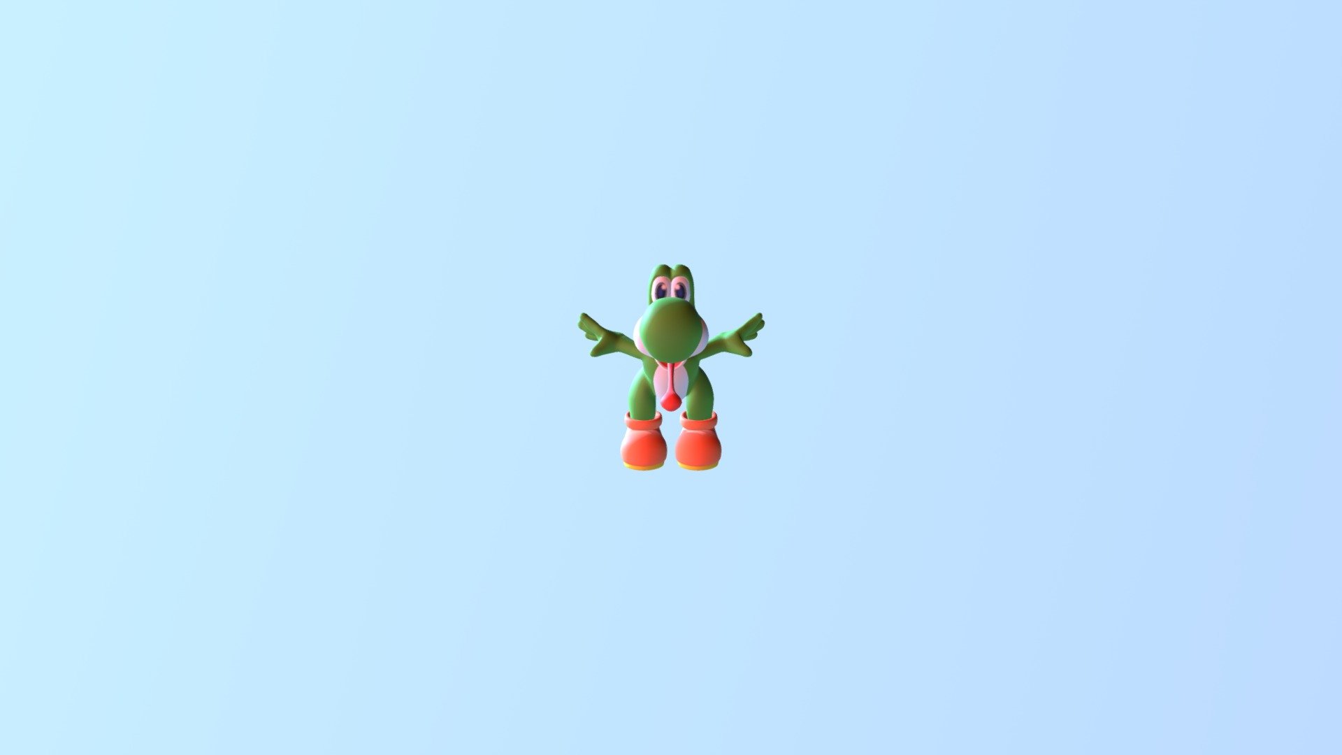 Yoshi - 3D model by Tovar1 [9418b2d] - Sketchfab