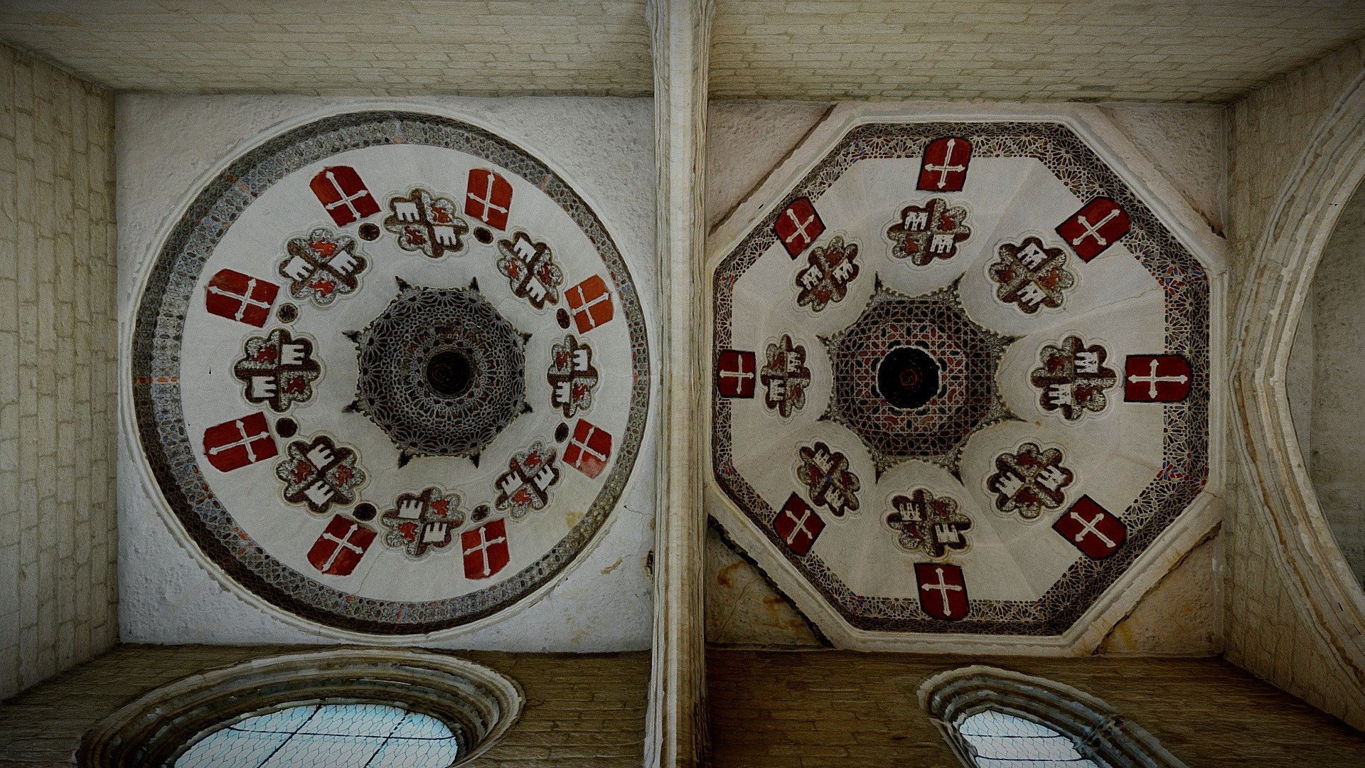 Mudejar vaults (low poly), Valladolid Cathedral. - Download Free 3D ...