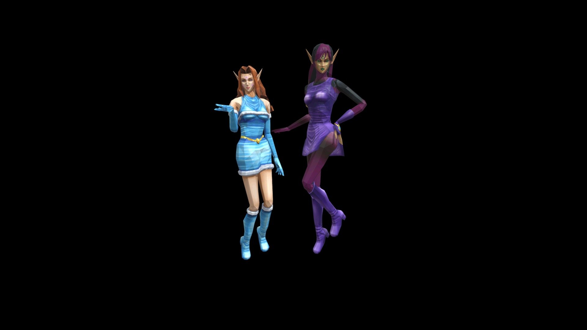 092- Gemini Elf - Download Free 3D model by falamansa1 [941abbd ...