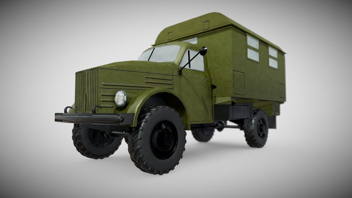 Gaz-63 3D models - Sketchfab