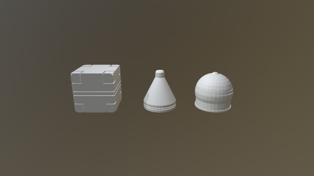 Mesh-modeling Fundamentals Exercise01 - 3D model by carmenwick [941ba24 ...
