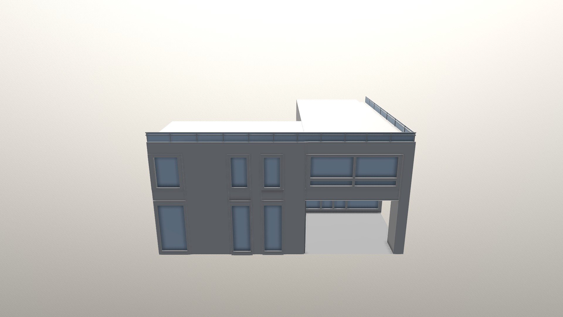 Building/Itried. Hamar. - 3D model by ronnicreations [941ba57] - Sketchfab