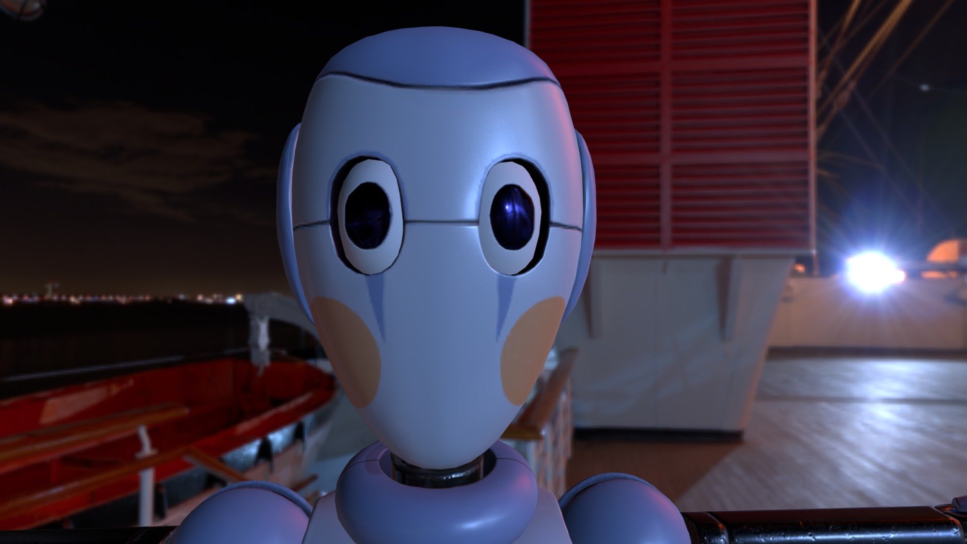 Staffbot - Download Free 3D model by irons3th [941caad] - Sketchfab