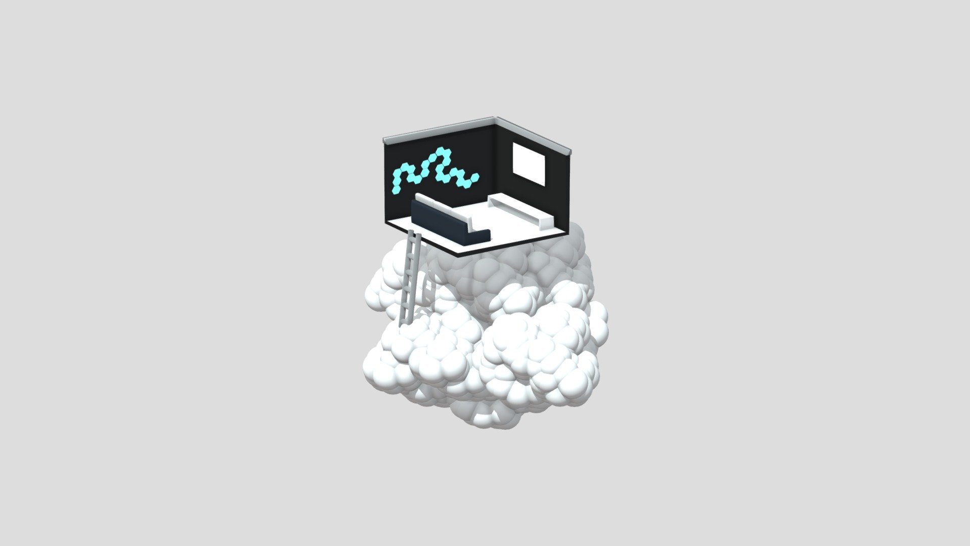 digital tech room - Download Free 3D model by 39pres [941d45a] - Sketchfab