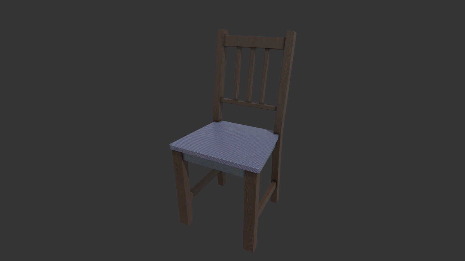 Kitchen Chair - 3D model by EmilSan08 [941d9a5] - Sketchfab