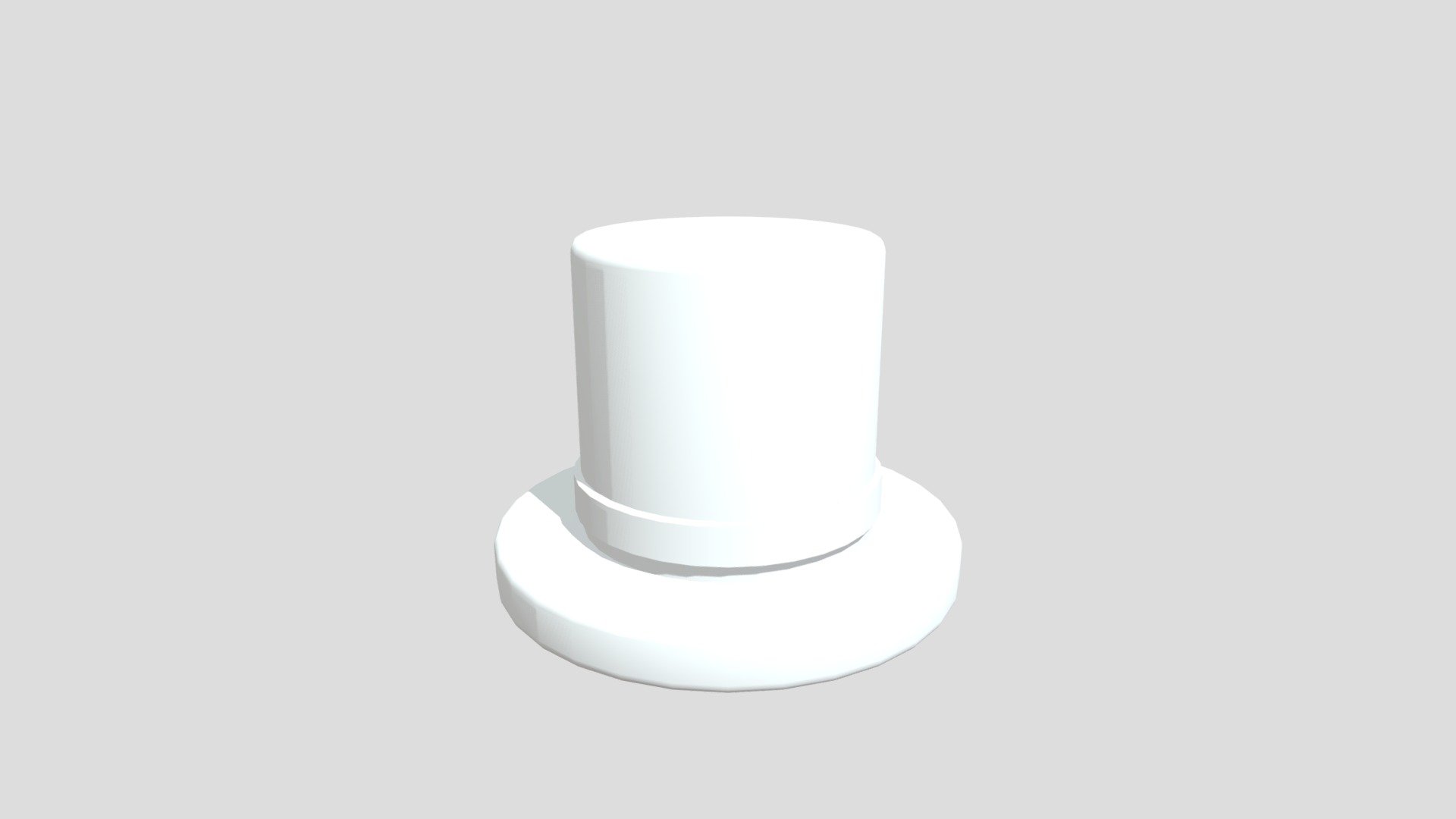 Low Poly Top Hat - Download Free 3D model by zombiewinn [941dbbc ...