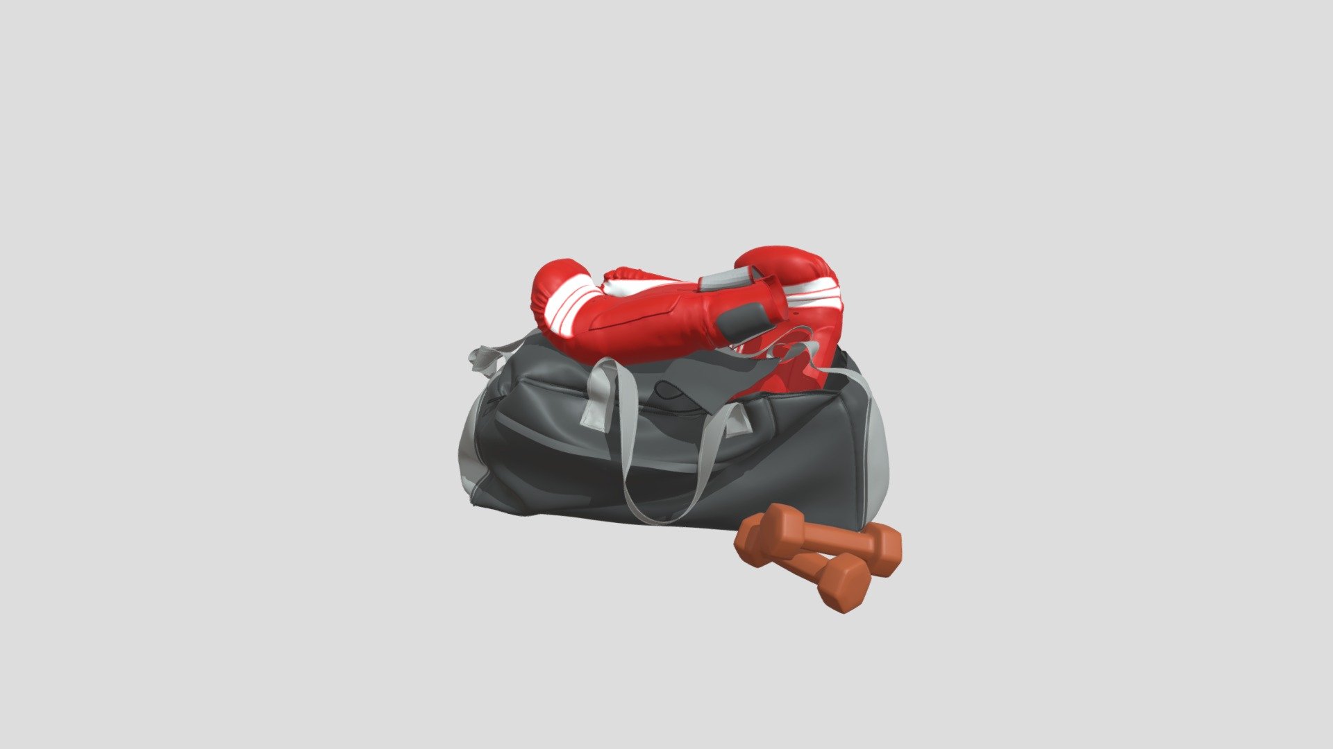 Boxing set - 3D model by chiragmoradiya [941dca8] - Sketchfab