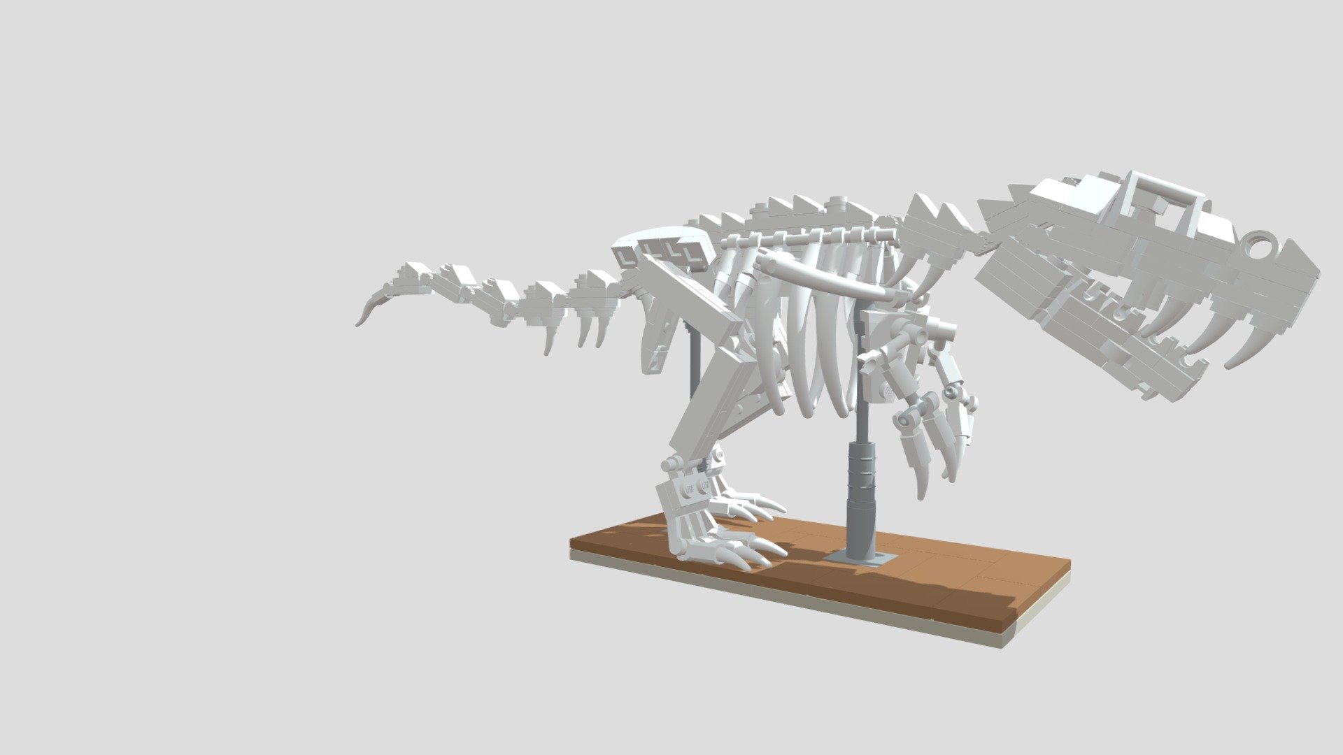 T-Rex Fossil - 3D model by LikeableDr.Funk [941f792] - Sketchfab