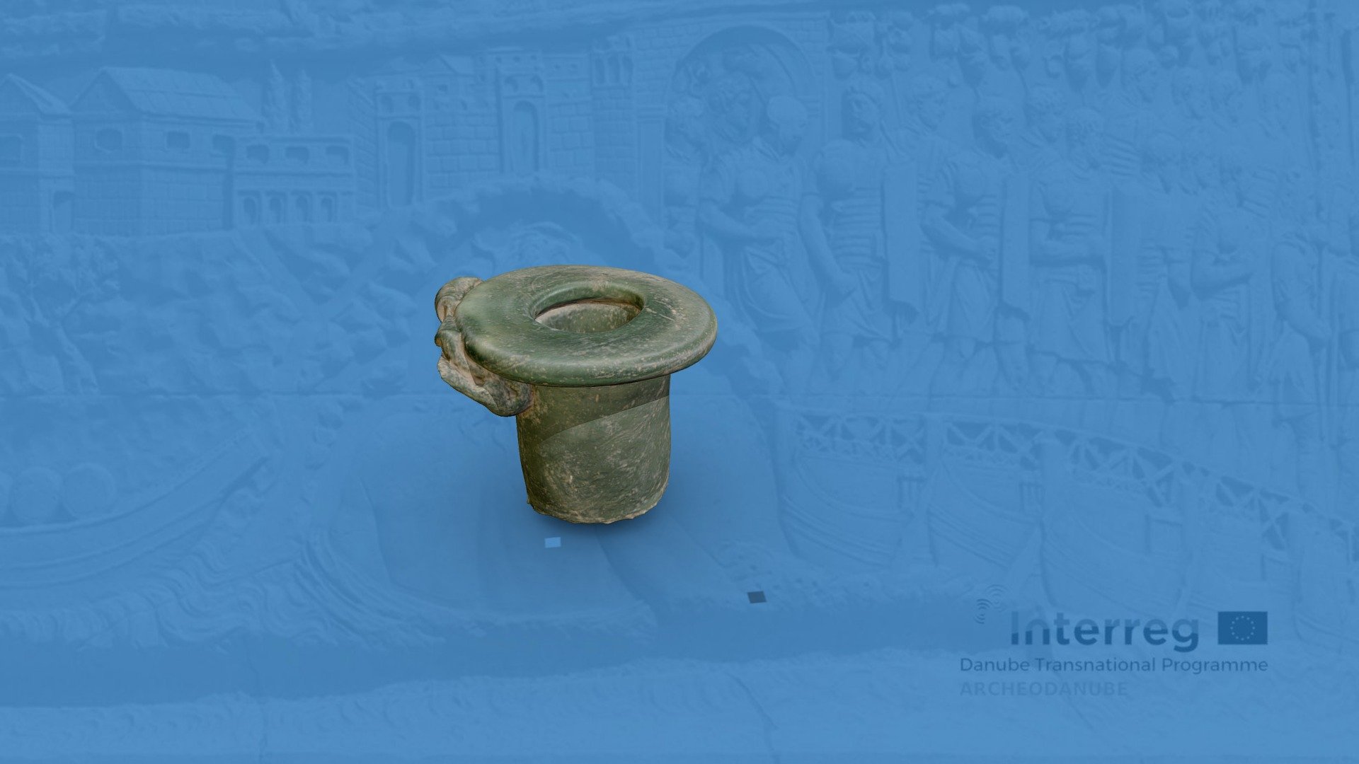 Glass vessel, Apulum - 3D model by Muzeul Național al Unirii Alba Iulia ...