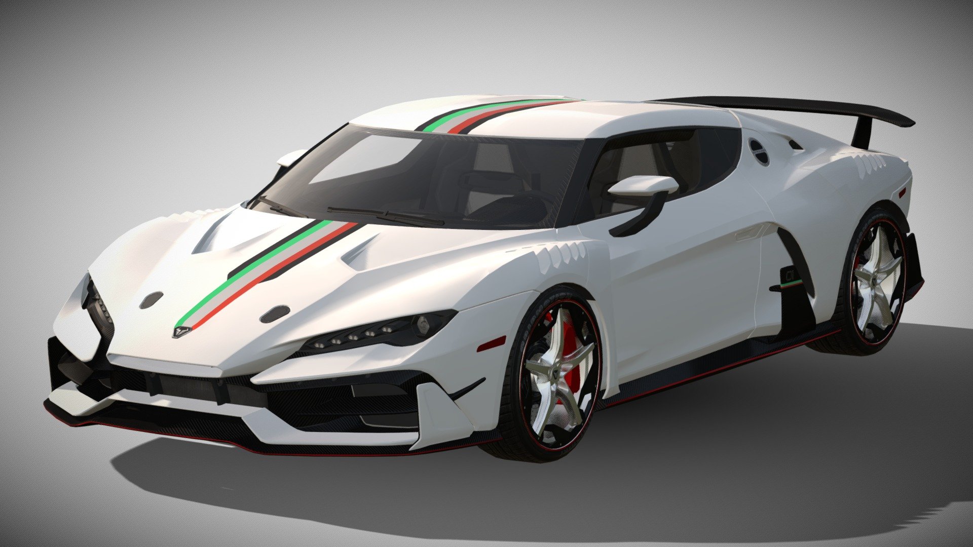2017 Italdesign Zerouno - Download Free 3D model by Ddiaz Design ...