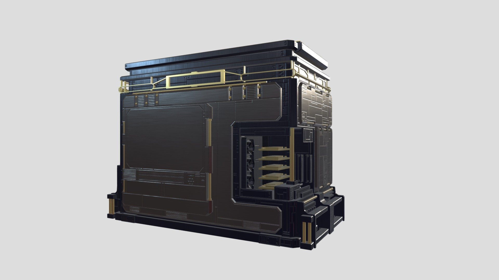 SpaceShip Table - 3D model by augro77 [94237be] - Sketchfab