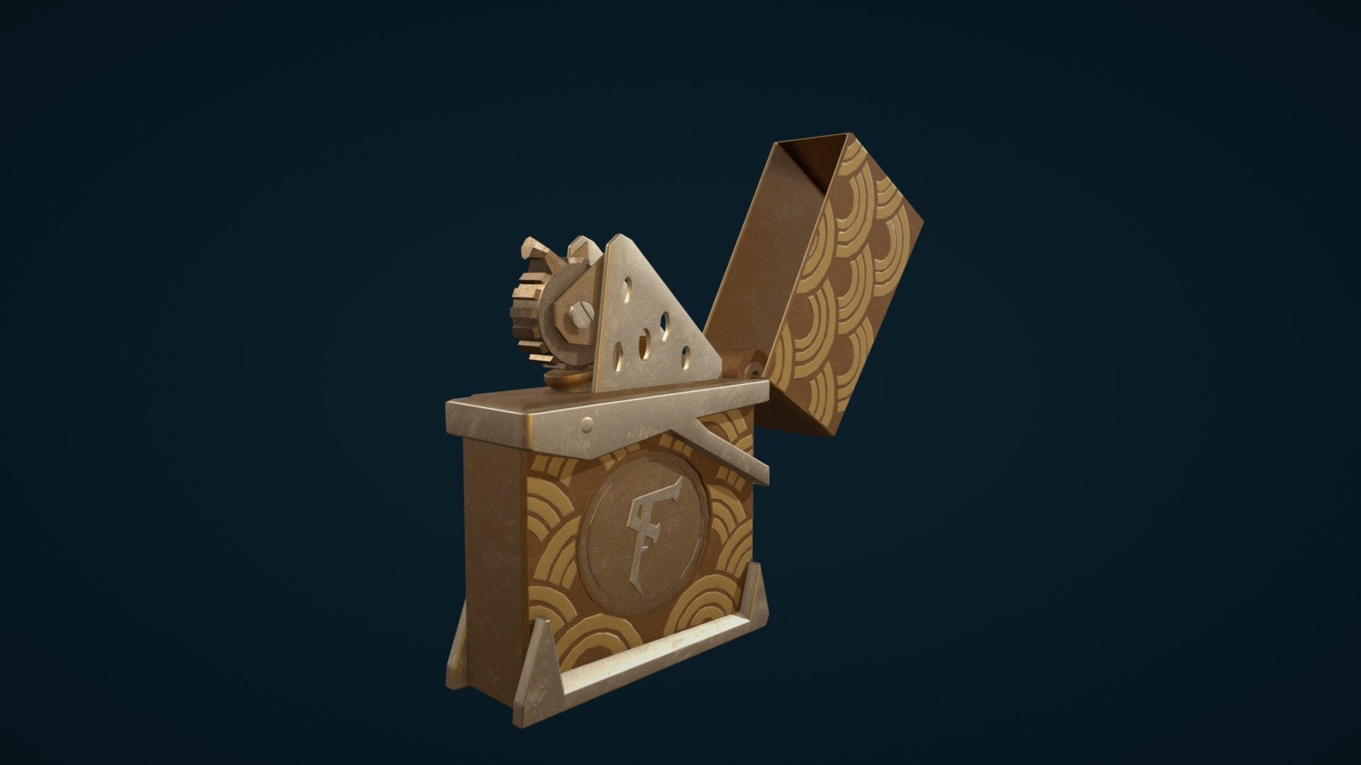 Lighter (Arcane FanArt) - 3D model by justine.revoil [94240b2] - Sketchfab