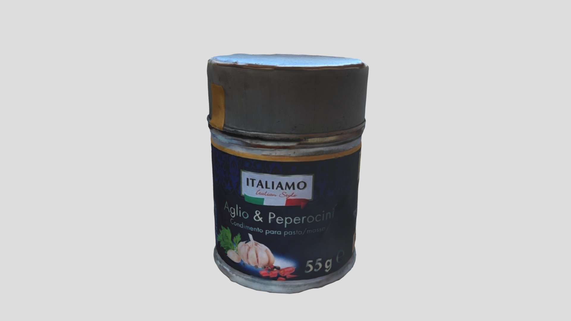 Spices can - Download Free 3D model by stormpt [9425017] - Sketchfab