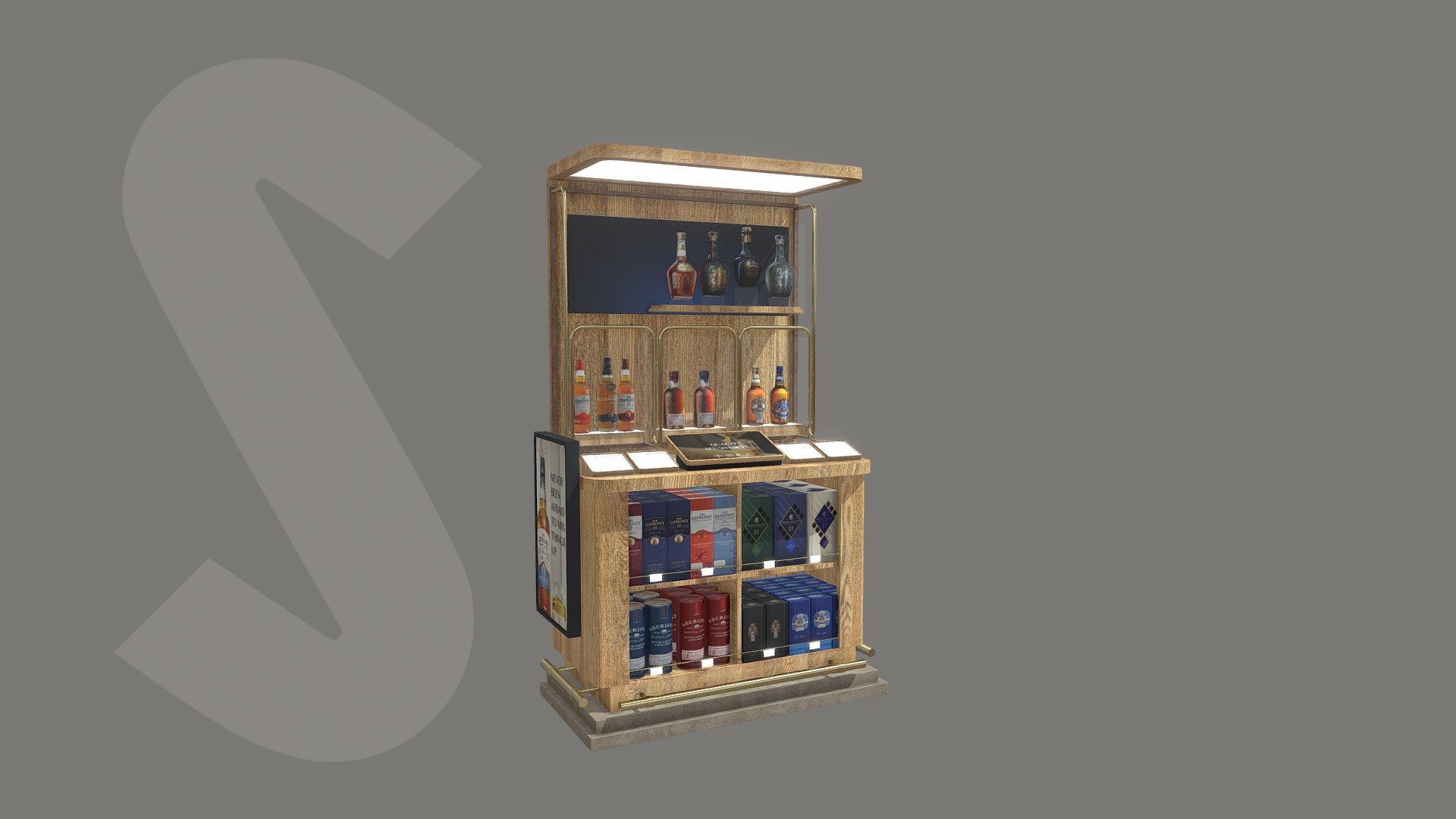 pernod prestige - 3D model by Rise Retail [94257d4] - Sketchfab