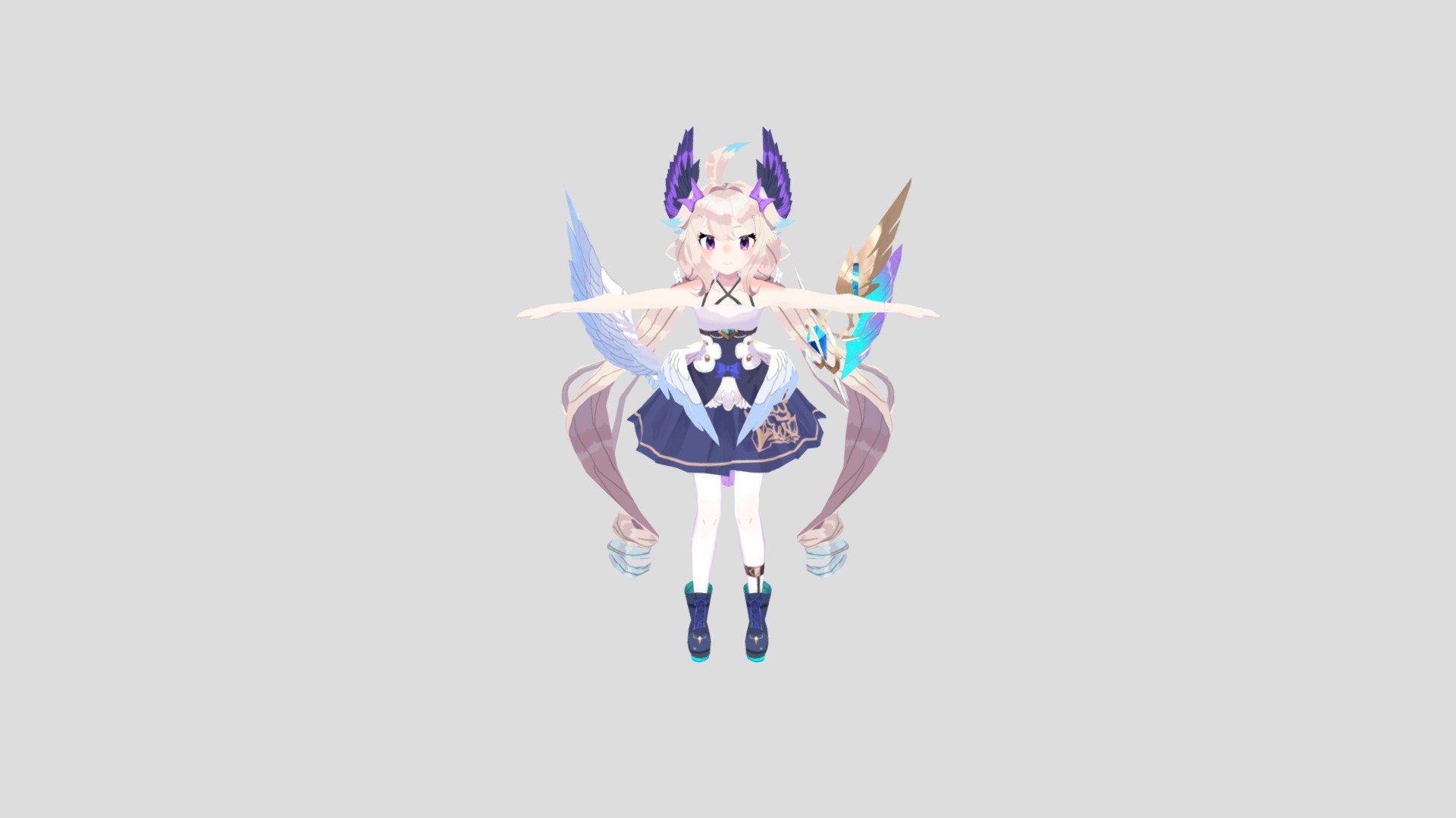 enna alouette from nijisanji - Download Free 3D model by Kiddo Acosta ...