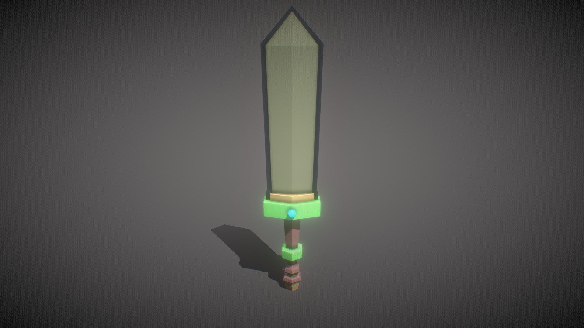 Sword from tutorial - Download Free 3D model by AdrianGut [94276ab ...