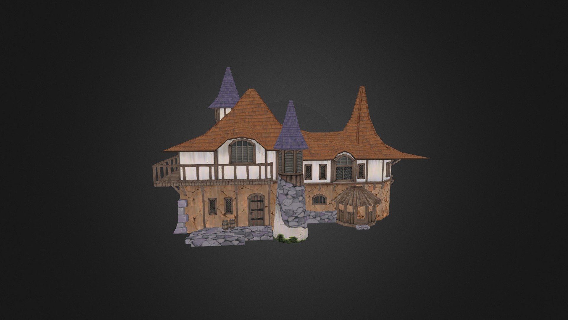 Practice House 01 - 3D model by andradogaru [9428005] - Sketchfab