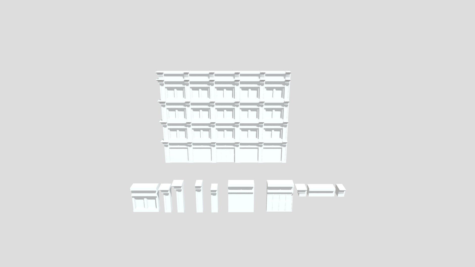 Dekle Modular Modeling - 3D model by Gblader_studios [9428a63] - Sketchfab