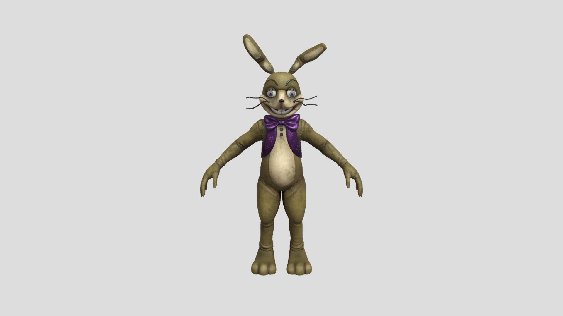 Glitchtrap FNAF VR Help Wanted Not mine - Download Free 3D model by ...