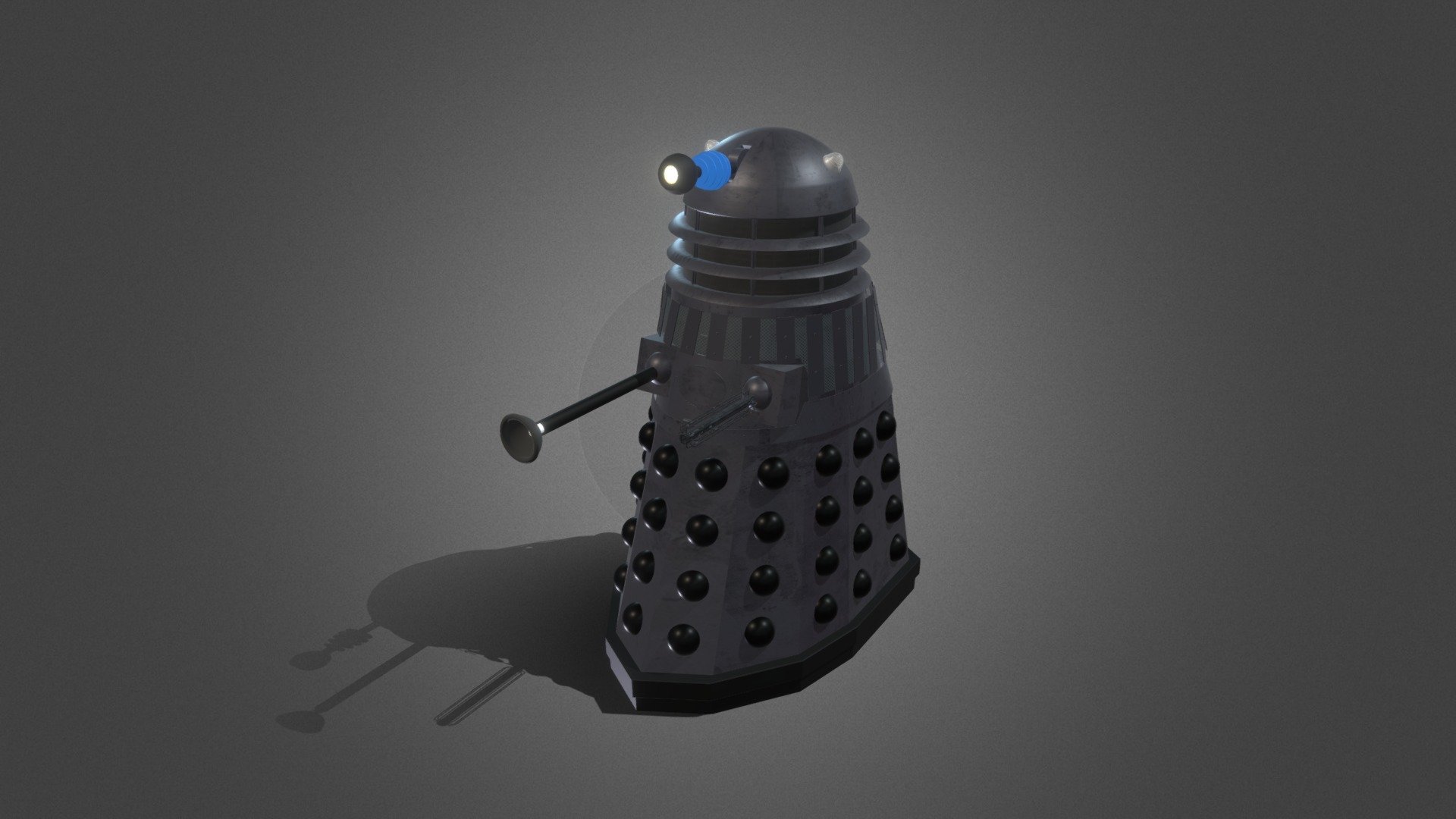 Destiny Dalek leader - 3D model by Chris Clark (@Dalekseth) [942db1d ...