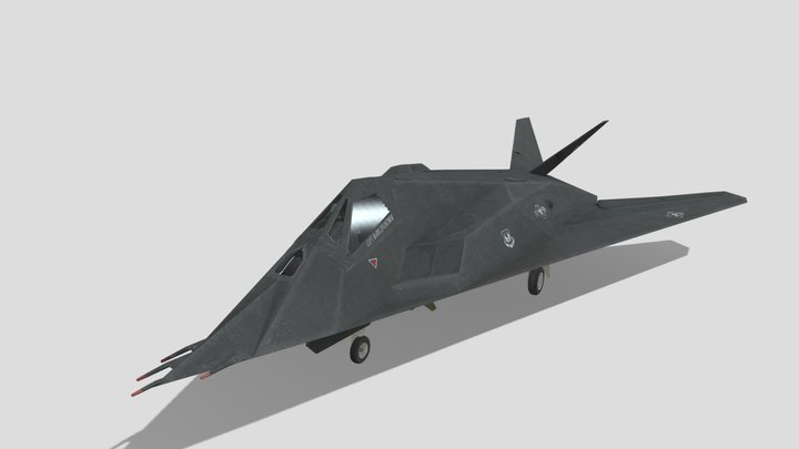 F-117 3D models - Sketchfab