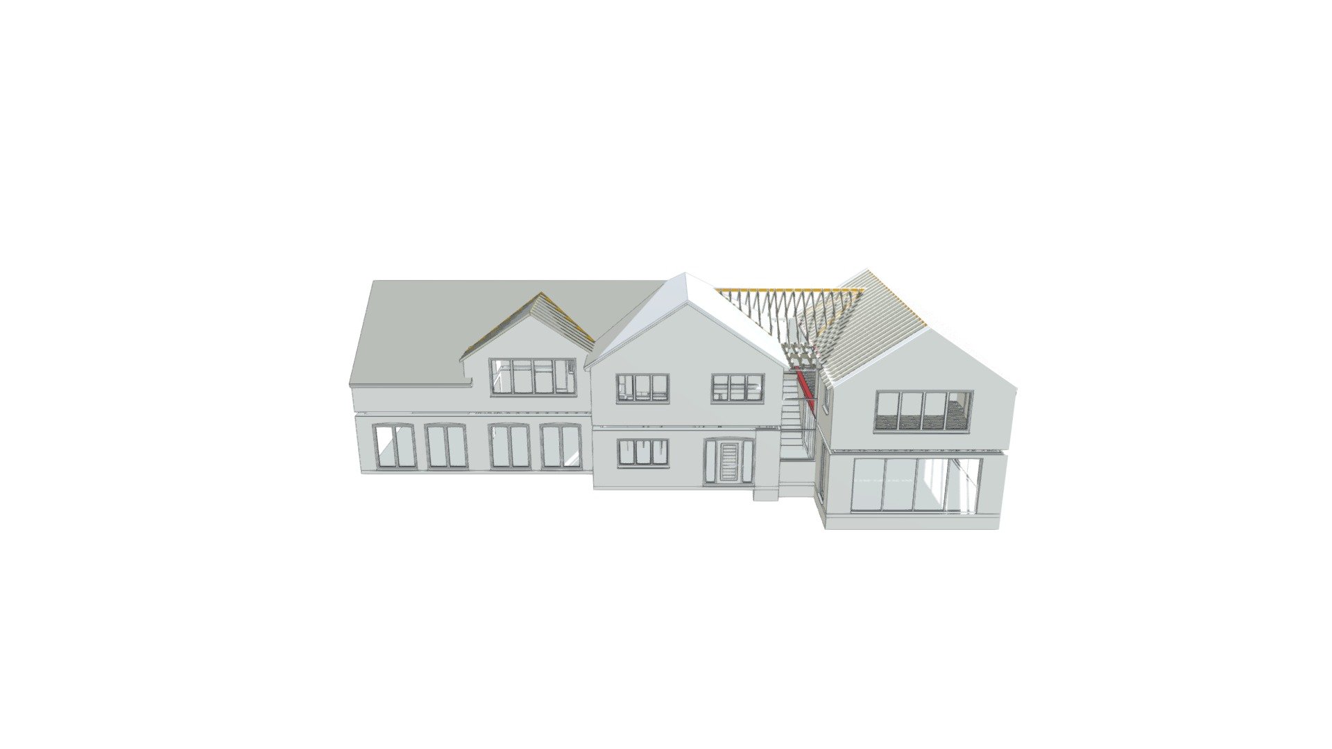 roof structure - 3D model by fretwells [942fce9] - Sketchfab