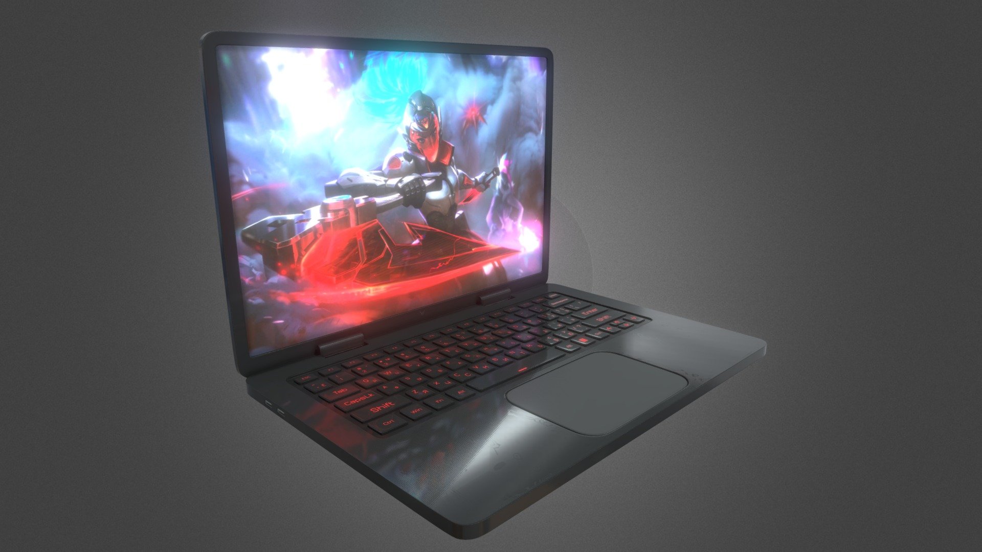 LapTop - 3D model by sanekcloff [9434fad] - Sketchfab