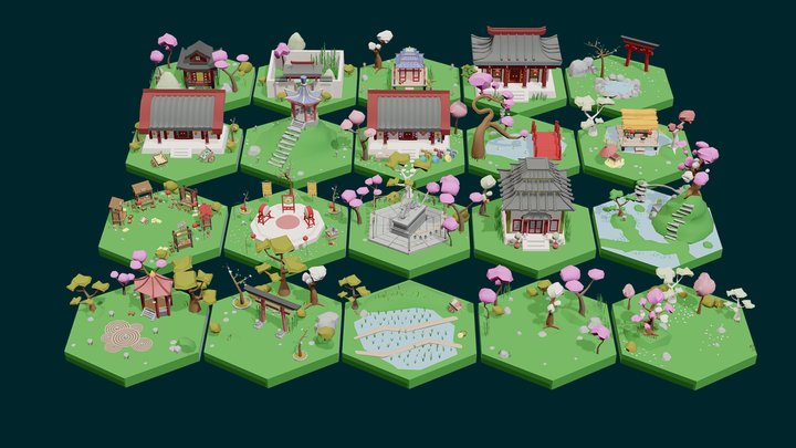 Tilemap 3D models - Sketchfab