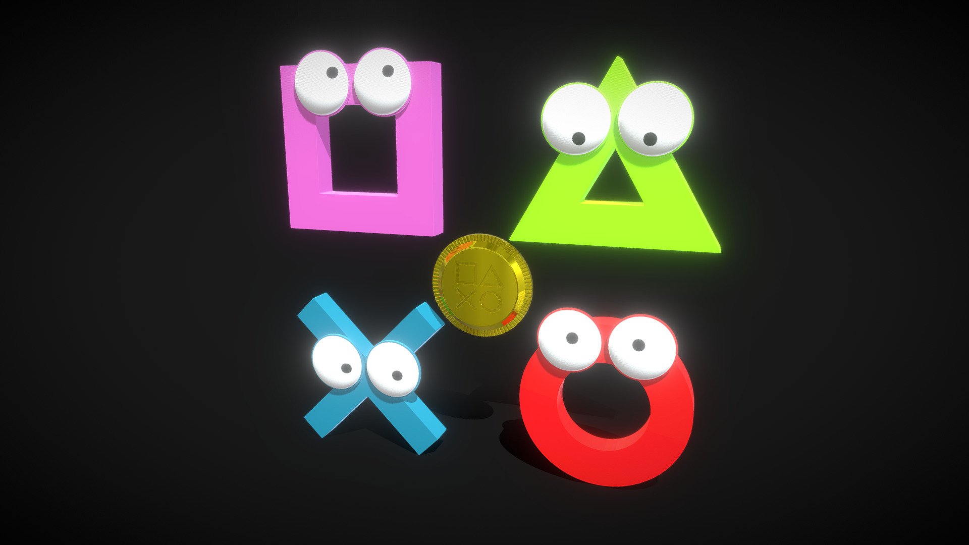 Astro Bot Bonus Levels - 3D model by COSEDIMARCO [9436296] - Sketchfab