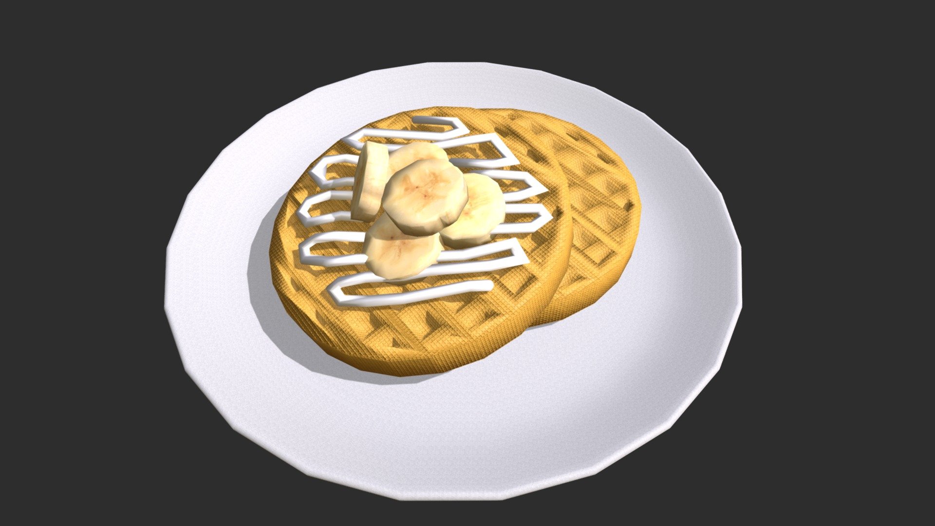 Waffle - 3D model by Feroe arquitectura (@montiellila) [9436b36 ...