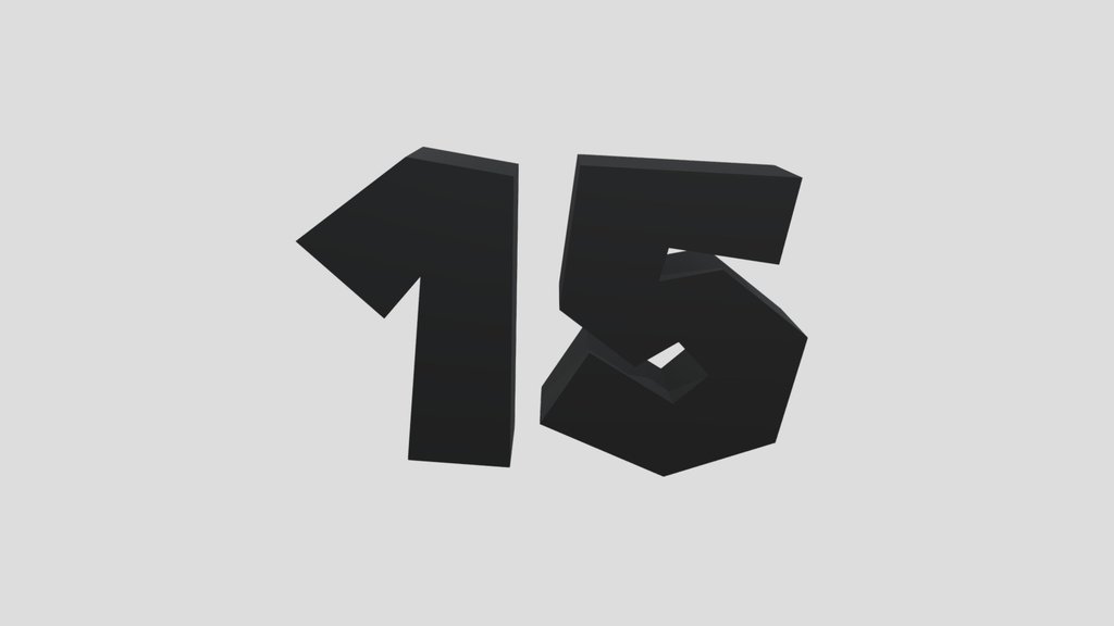Numbers - A 3D model collection by Sonic the Hedgehog Fan # 9,945,677 ...