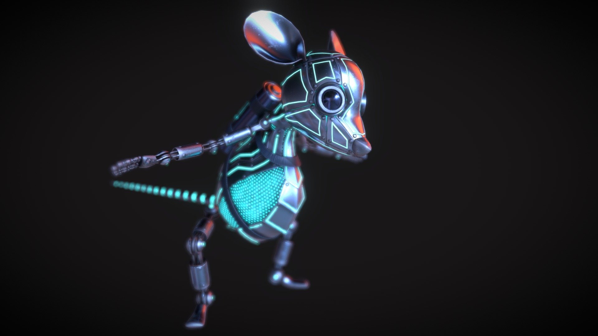 MechaMouse GameJam - 3D model by Manon_Bletard [94387f0] - Sketchfab