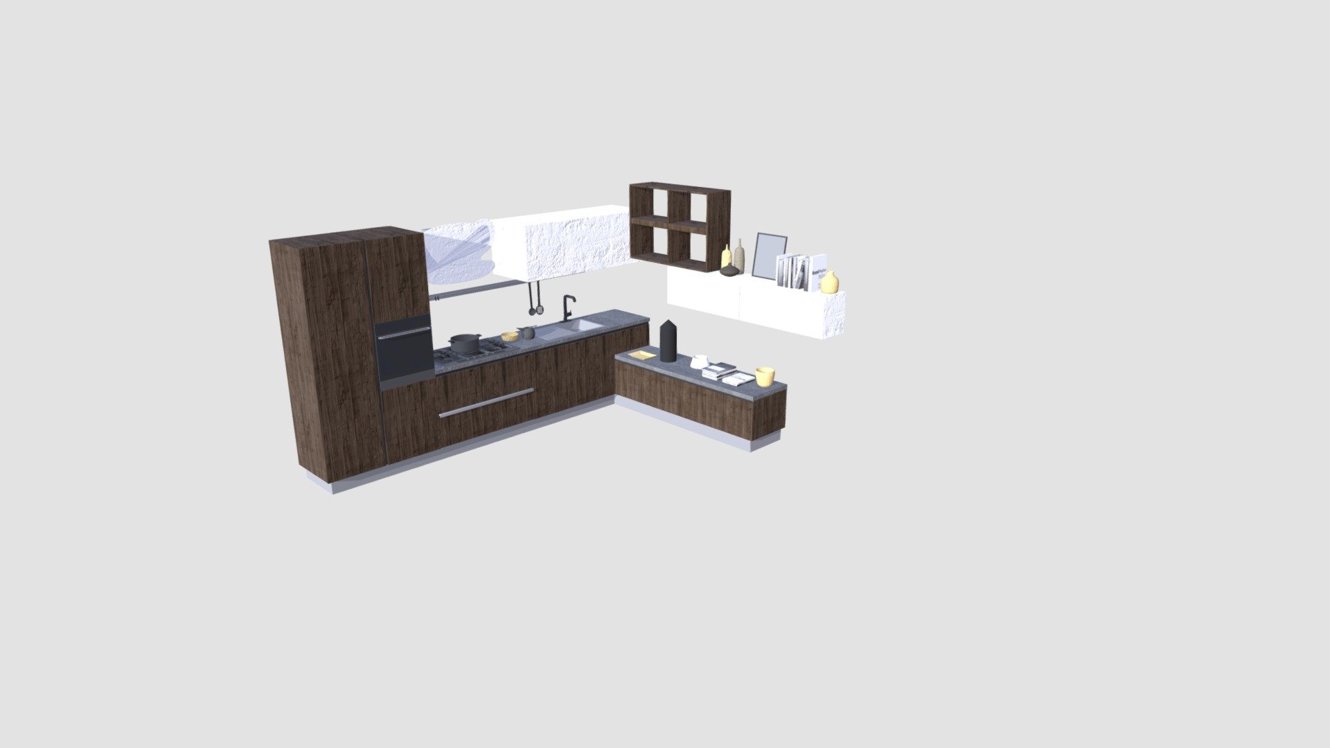kitchen - Buy Royalty Free 3D model by Evermotion [94399ce] - Sketchfab ...