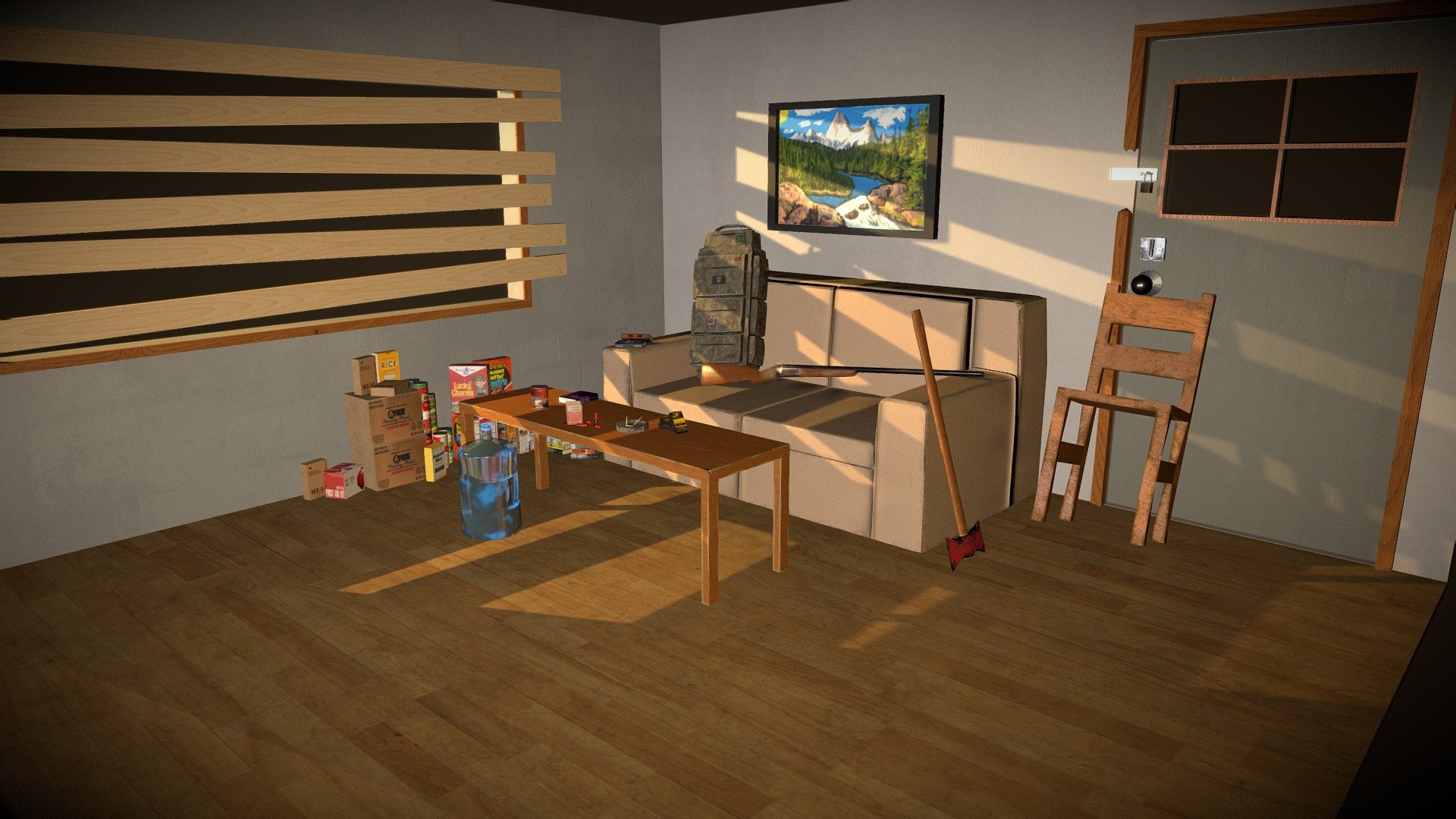 Aftermath Safehouse - 3D model by JustinC81 [943abf5] - Sketchfab