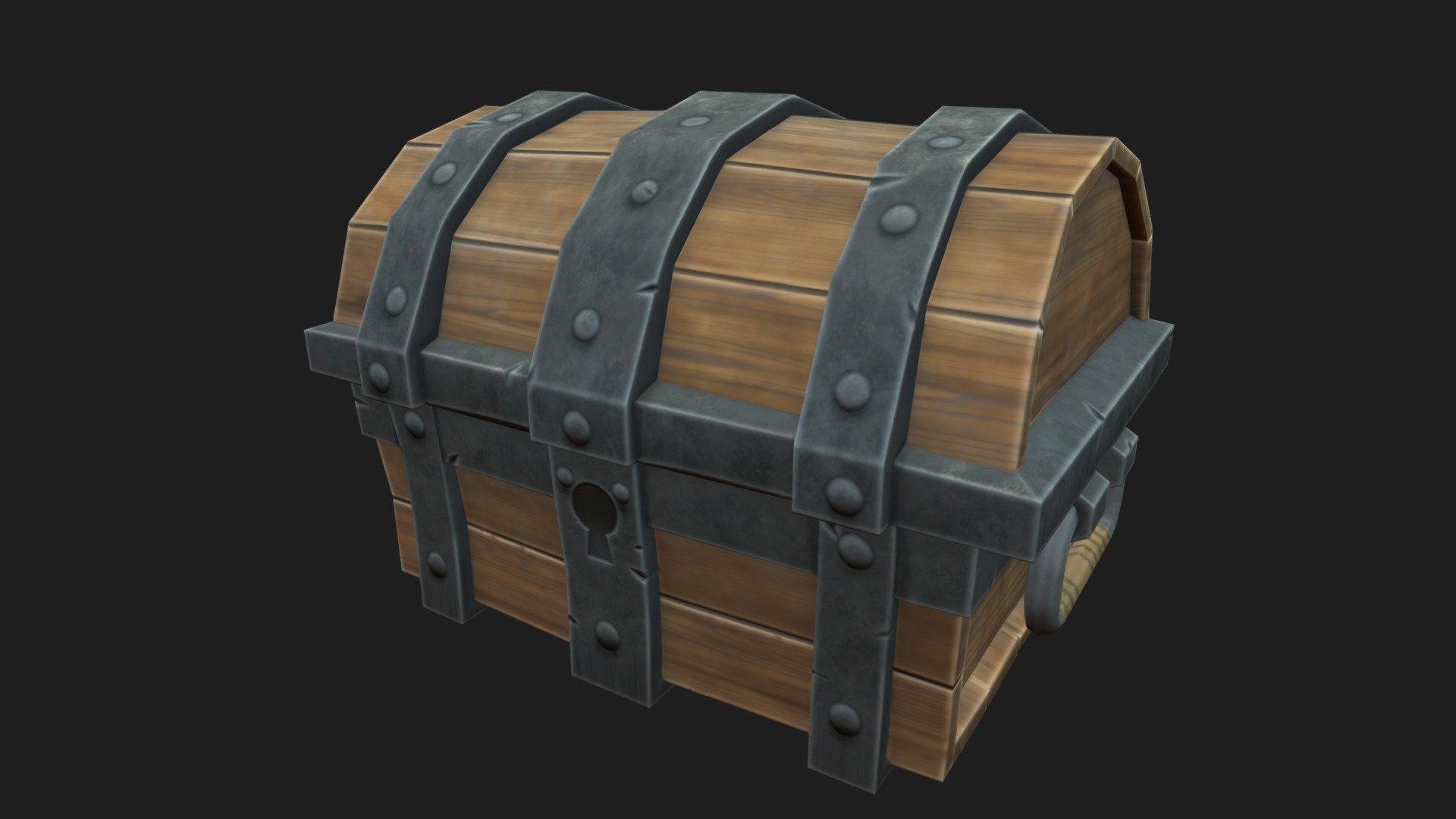 Stylized Treasure Chest - 3D model by greggdaly [943d188] - Sketchfab