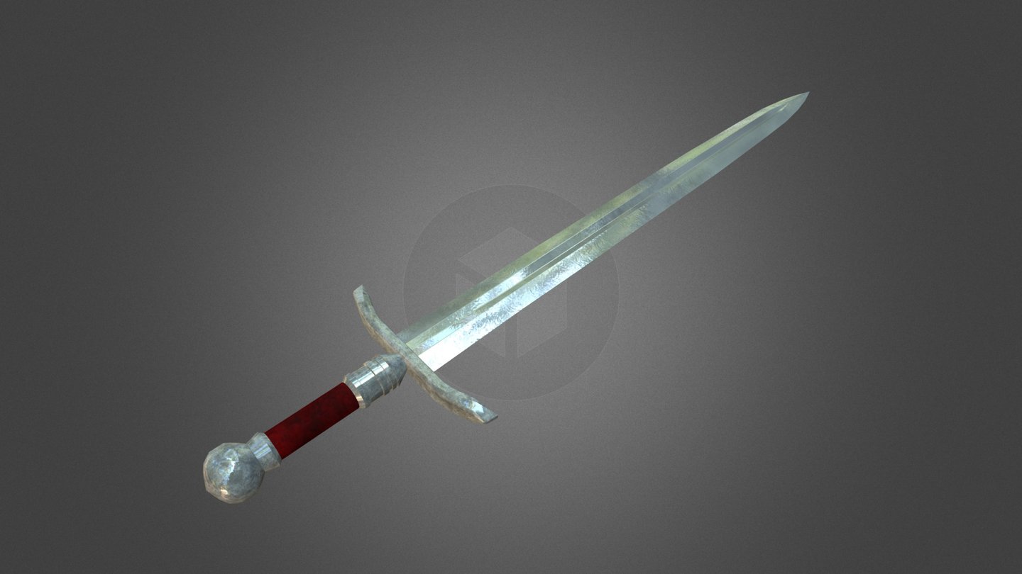 Red Sword - 3D model by stuartvivers [943d761] - Sketchfab