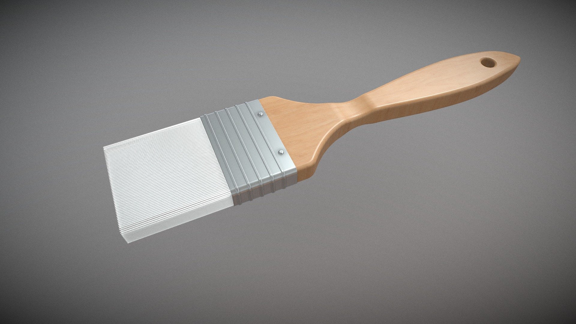 Platte kwast - 3D model by BVH-Techniek (@bvhtechniek) [943d83d ...