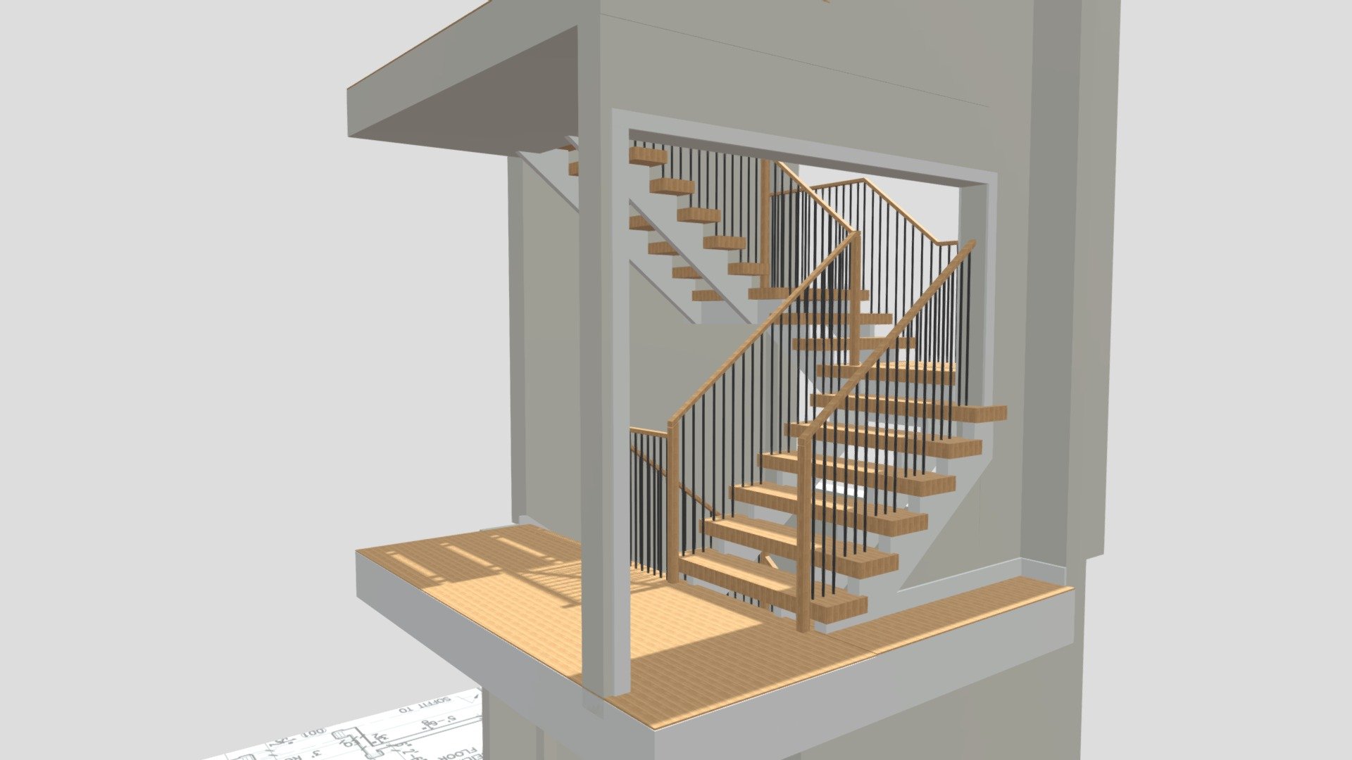 FV-Simpson revised Mar2 - 3D model by www.3dstairdesign.com (@rmdemaray ...