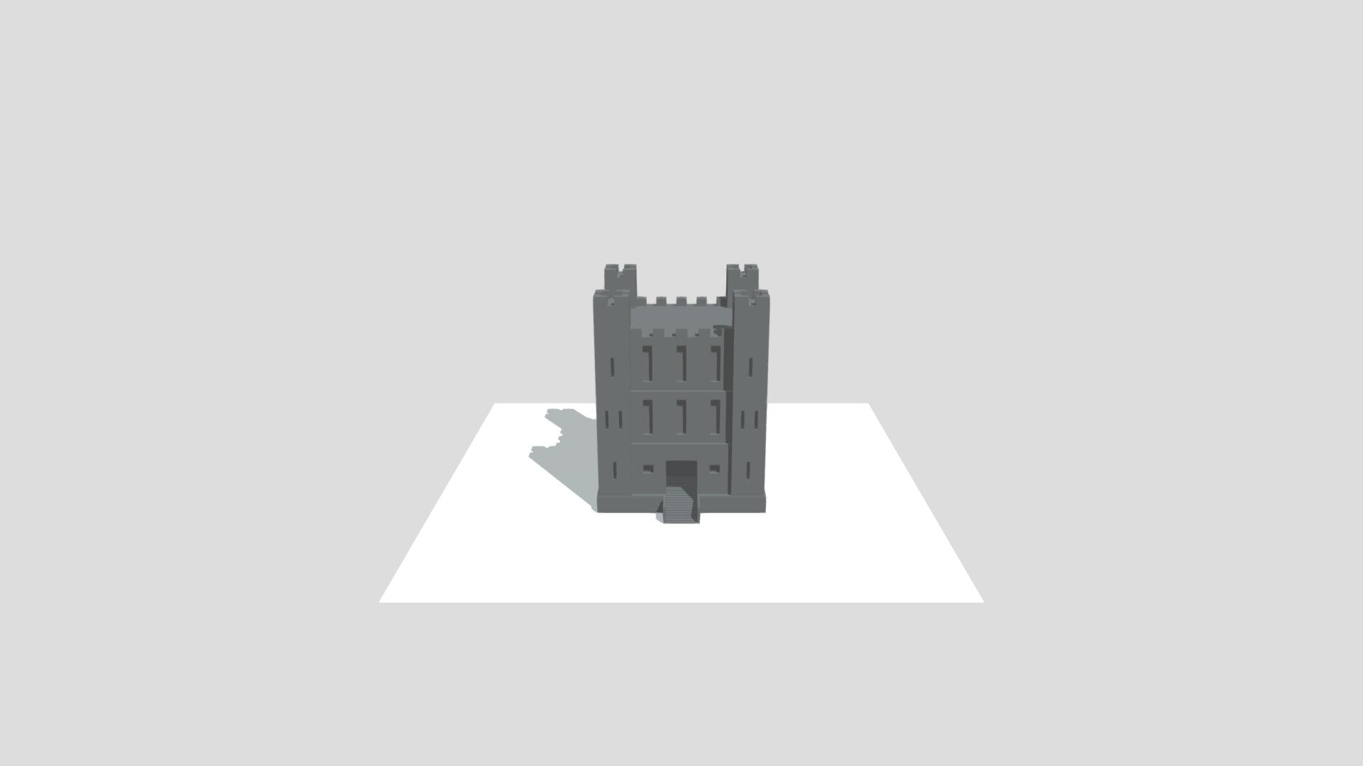 Bamburgh Castle Keep - Download Free 3D model by Ms. Hirsch (@sehirsch ...