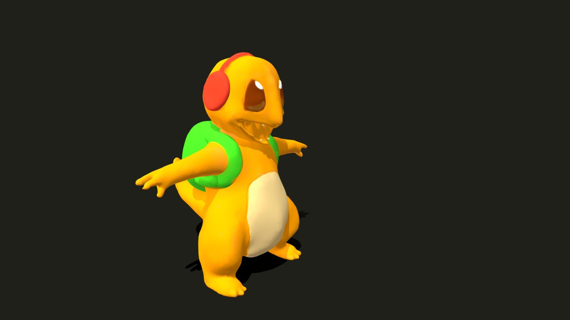 Charmander hypebeast - 3D model by victorpro364 [943f400] - Sketchfab