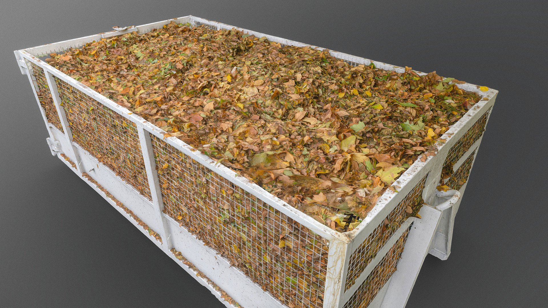 Leaf bin cage - Buy Royalty Free 3D model by matousekfoto [943f7ea ...