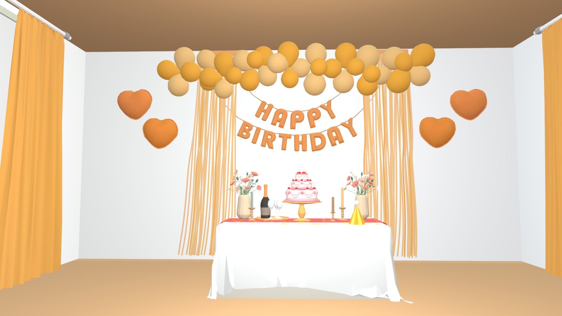 birthday_party - Buy Royalty Free 3D model by yasongeeee [943f91d ...
