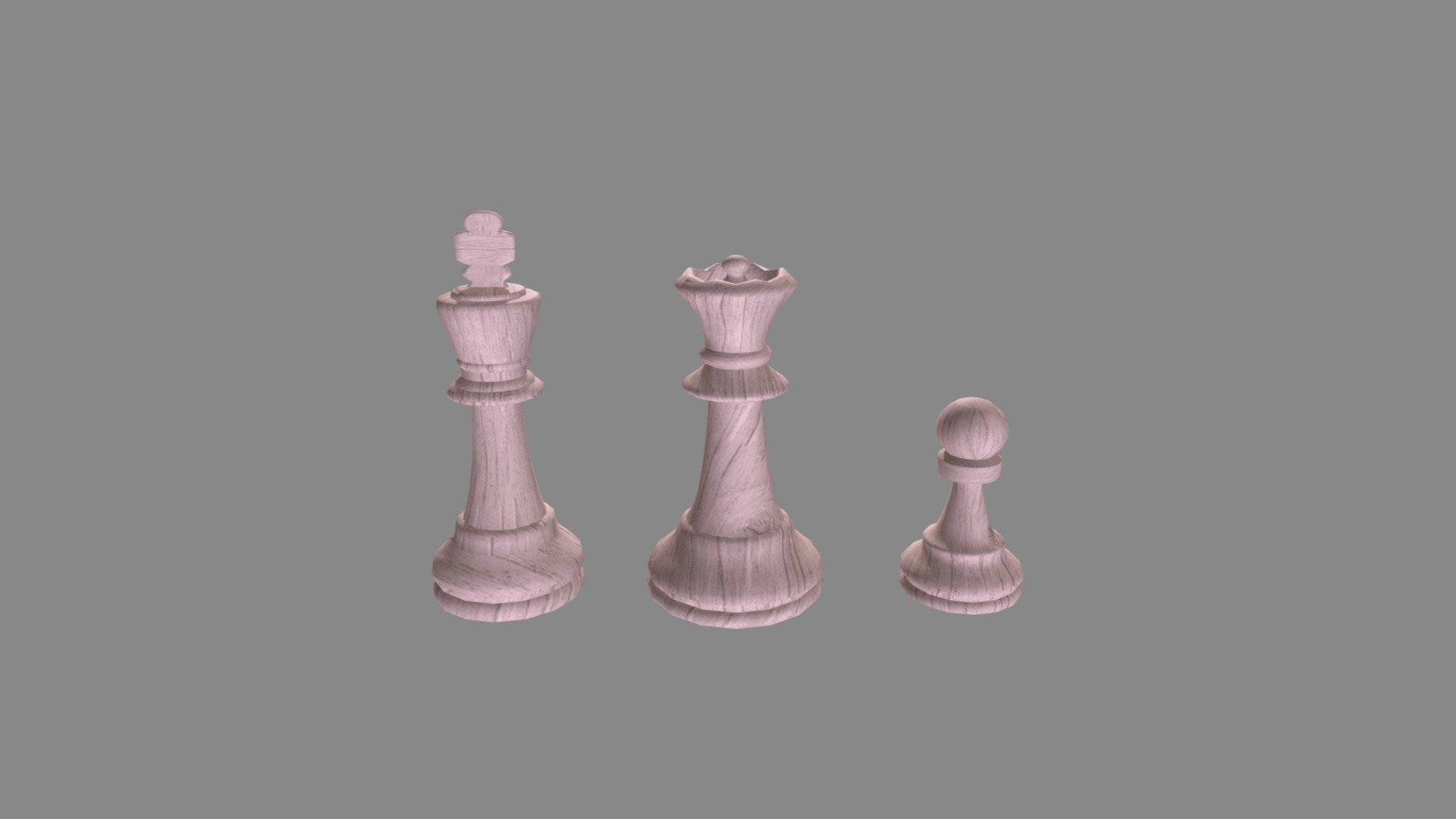 Chess Pieces UV Mapped - Download Free 3D model by NZP3D (@NatPlatt ...