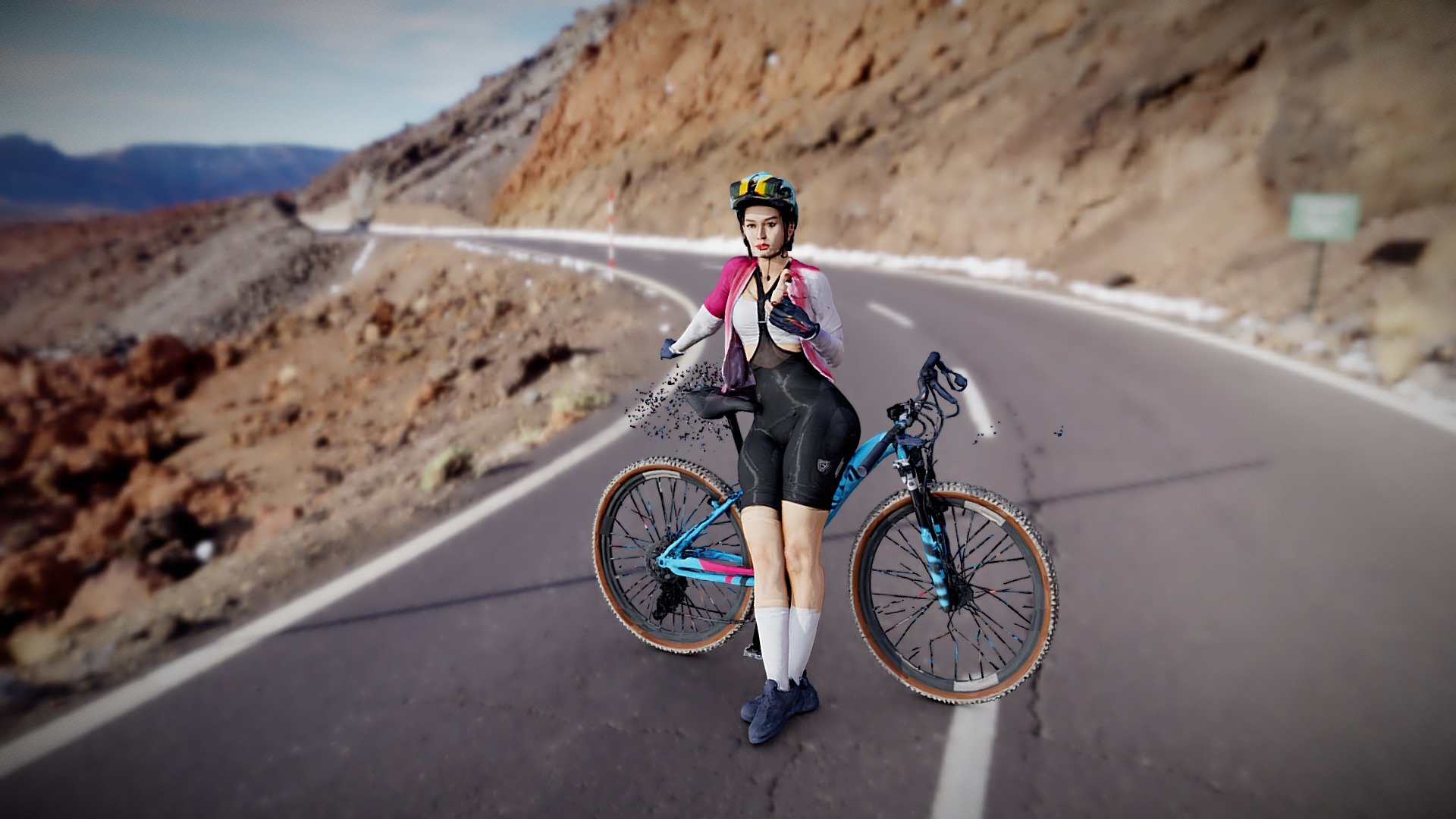 Cycling Break - Download Free 3D model by StallionArtist (@bauyo25 ...